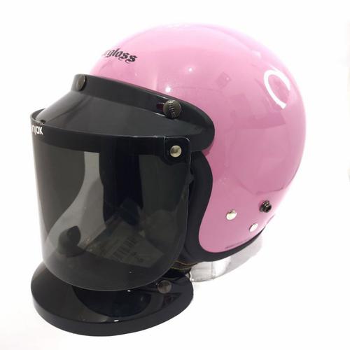 Jual HELM CARGLOSS ORIGINAL PINK KACA DATAR HELM 100% ORIGINAL - HELM ...