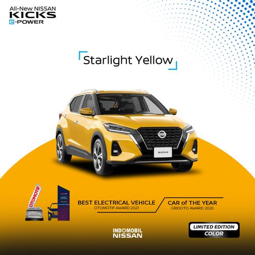 Promo DP Nissan Kicks Limited edition Starlight Yellow Cicil 0% 3x ...