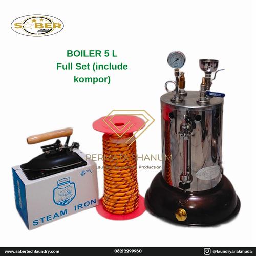 Jual Boiler Setrika Uap 5 Liter - Kab. Bekasi - SaberTechLaundry ...