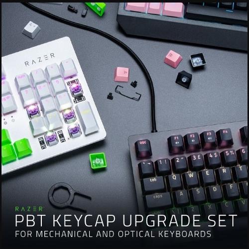 Jual Razer PBT Keycaps for Mechanical Gaming Keyboard - Merah Muda ...