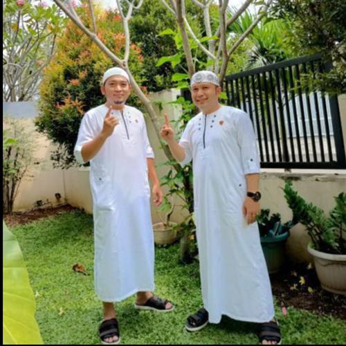 Jual BAJU JUBAH GAMIS PRIA IKHWAN MUSLIM PRIA MODERN LENGAN PENDEK ...