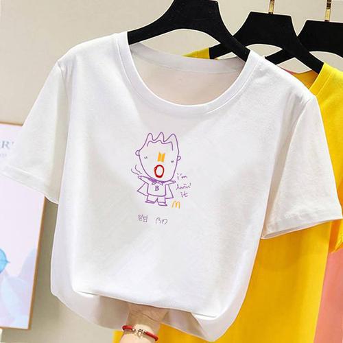 Jual AVVTSHIRT - KAOS BTS MCD X BTS BAJU KAOS WANITA DISTRO UNISEX ...