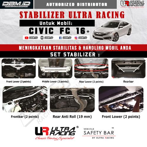 Promo Strutbar Stabilizer Ultra Racing Civic Turbo FC 2016+ Cicil 0% 3x ...