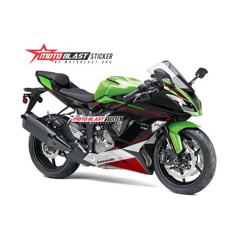 Jual Decal Sticker Motoblast - ZX636 2021- TIDAK Fullbody - Glossy ...
