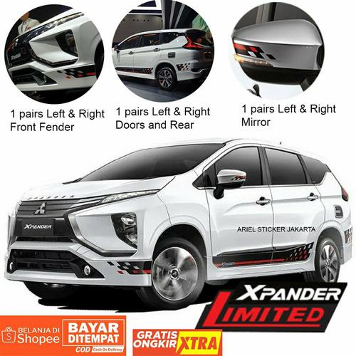 Jual Stiker Lis Striping Decal Mobil Mitsubishi Xpander Expander ...
