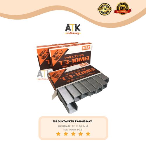 Jual Isi Gun Tacker MAX T3 - 10MB/ Hekter Tembak/ Stapler Tembak MAX ...