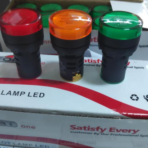 Jual PILOT LAMP LED 220V 22mm Fort merah ,kuning , hijau - Hijau ...