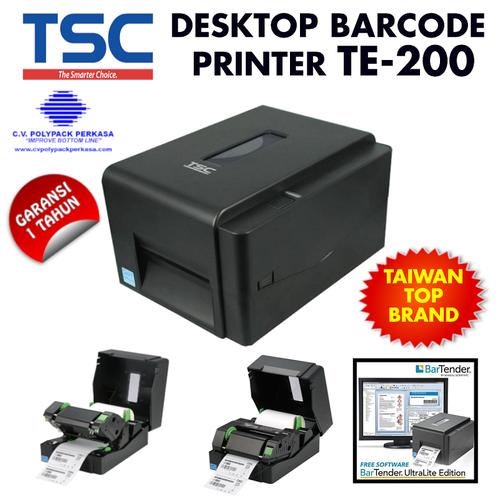 Jual TSC Desktop Barcode Printer TE200 - Jakarta Utara - CV Polypack ...