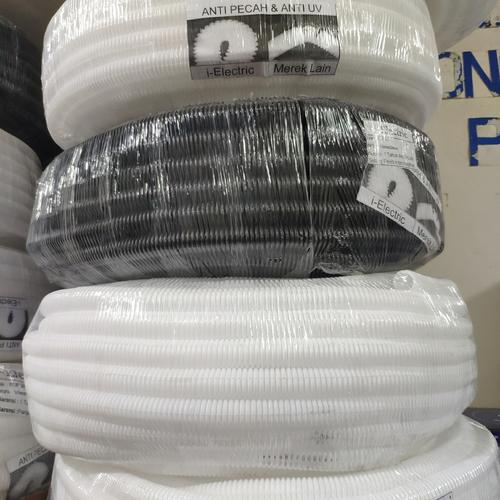 Jual Selang Flexible 20mm conduit 3/4 putih hitam - Putih - Jakarta ...