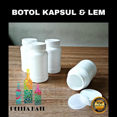 Jual BOTOL KAPSUL / BOTOL LEM 500 ML HDPE FOOD GRADE - Jakarta Pusat ...