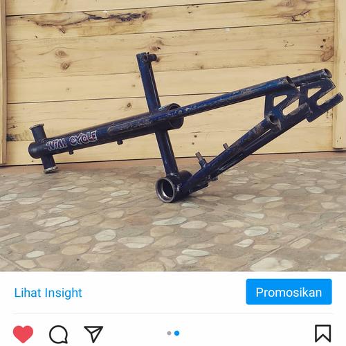 Jual bmx wimcycle bomber osbmx wimcycle bomber/frame sepeda bmx jadul ...