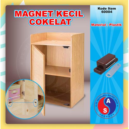 Jual Magnet Kotak Kecil Coklat Lemari Pintu Kayu / Magnetic Catch ...