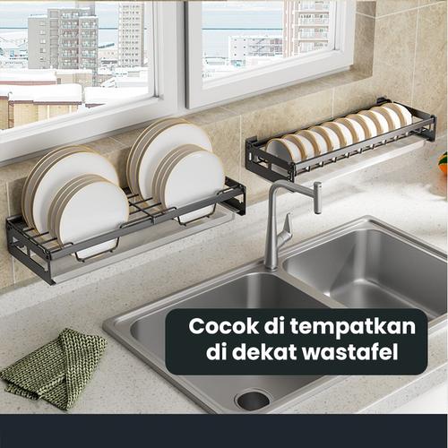 Jual Rak Peniris Piring Material Baja Minimalis Dish Dryer Murah - Rak ...