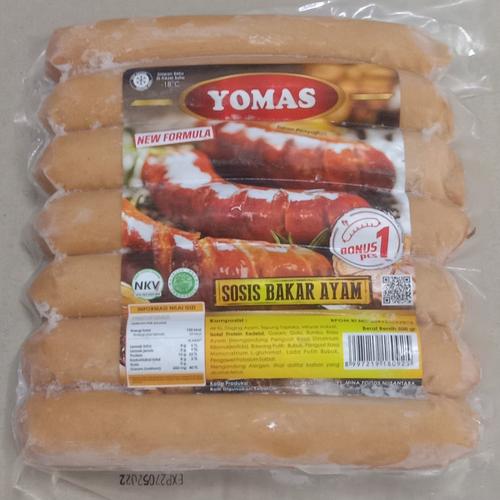 Jual YOMAS SOSIS BAKAR AYAM 500GRAM ISI 7/ JUMBO - Jakarta Barat - King ...