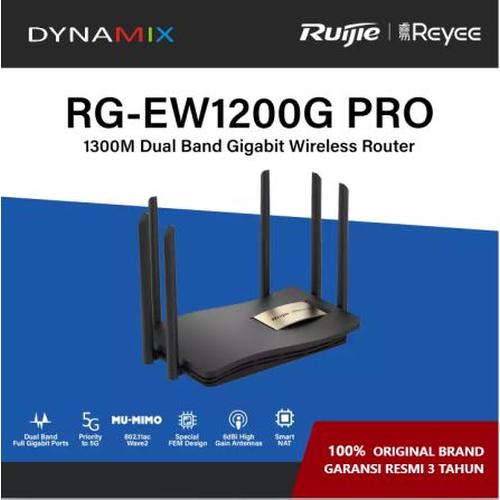 Jual RUIJIE REEYEE RG-EW1200G PRO 1300M Dual-Band Gigabit Wi-Fi Router ...