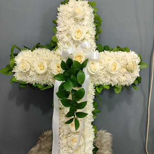 Jual bunga duka bunga salib - Jakarta Selatan - sultanflorist | Tokopedia