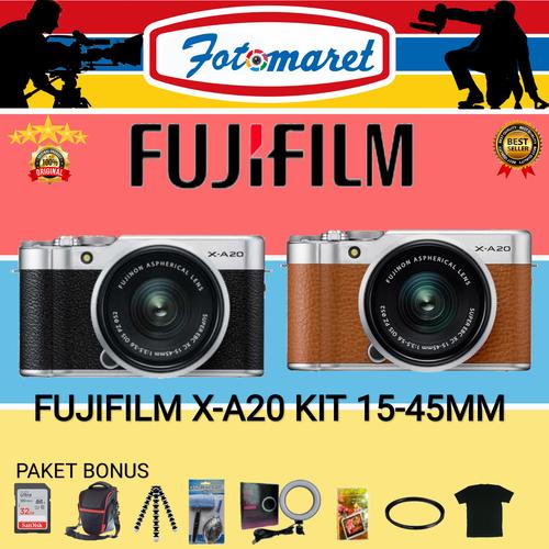 Jual FUJIFILM X-A20 KIT 15-45MM / Kamera Fujifilm X-A20 KIT 15-45MM ...