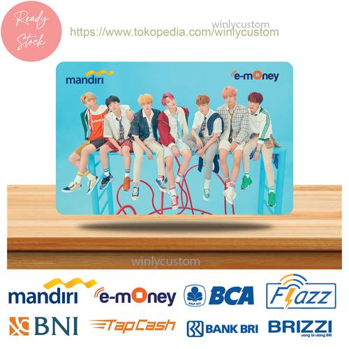 Jual E-Money Emoney Etoll MANDIRI BCA BRI KPOP BTS Album Answer - 1 ...