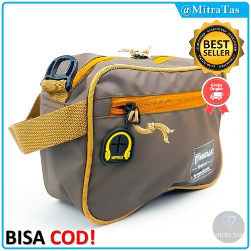 Promo Tas Selempang - Hand Bag Mitrax Gallardo Bahan Kulit Bimo Waterproof! - Abu-abu - Jakarta ...