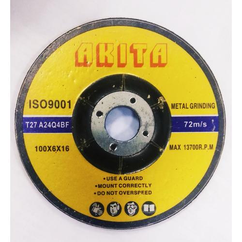 Promo 25 pcs Mata Batu Gerinda Akita Grinding Wheel 4" Selep Poles - 100 x 6 x 16 - Jakarta ...