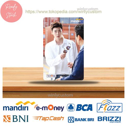 Jual KARTU EMONEY MANDIRI BCA BNI BRI KPOP Lee Jong Suk -1 SISI ...