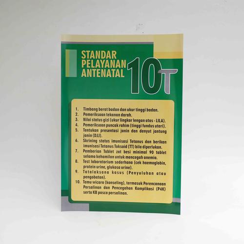 Jual Poster Standar Antenatal 10T - Kab. Sleman - Syafana | Tokopedia