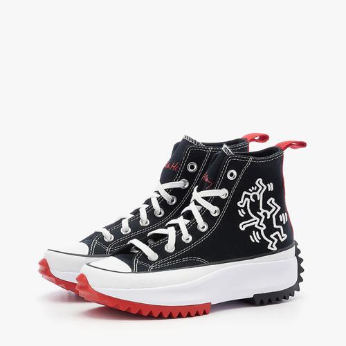 Jual CONVERSE RUN STAR HIGH X KEITH HARING BLACK ORIGINAL SNEAKERS PT ...