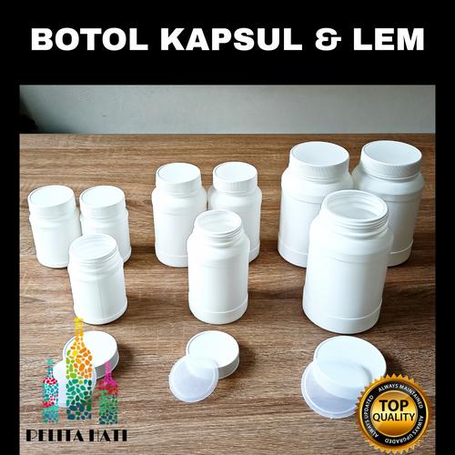 Jual BOTOL KAPSUL / BOTOL LEM 250 ML HDPE FOOD GRADE - Jakarta Pusat ...