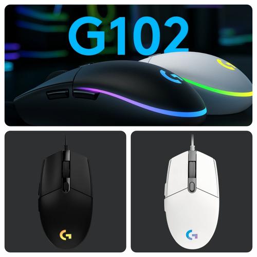 Jual MOUSE LOGITECH G102 LIGHTSYNC GAMING V2 BLACK-WHITE - Hitam - Kota Makassar - makassar ...