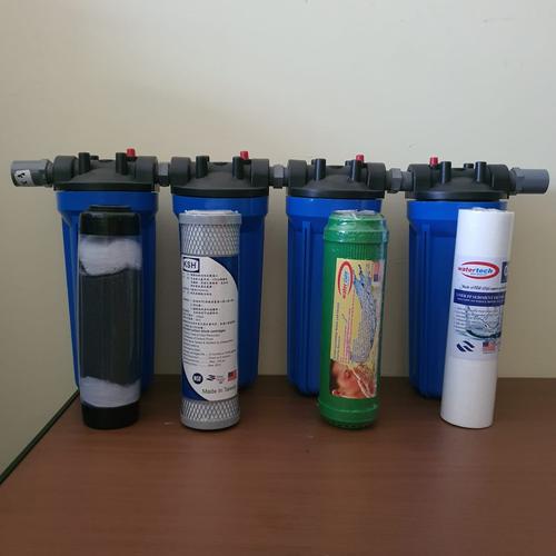 Jual Paket Filter Air 4 Tahap untuk air kuning zat Besi, keruh dan ...