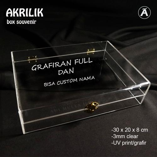 Jual Box seserahan akrilik- box full akrilik - Custom box acrylic ...