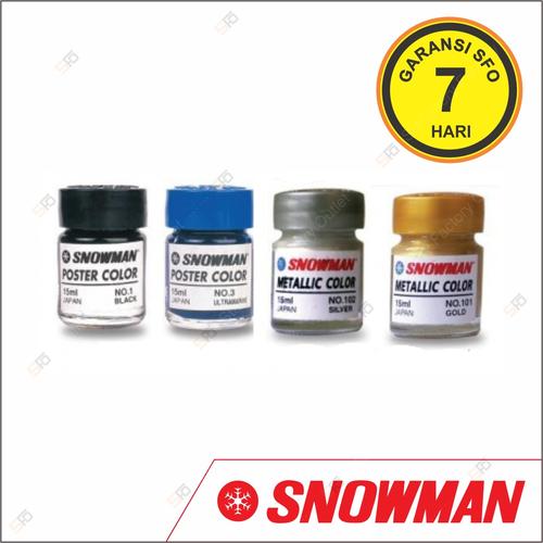Jual Cat Poster Snowman Satuan - 15 ml - Lemon Yellow - Kota Semarang ...