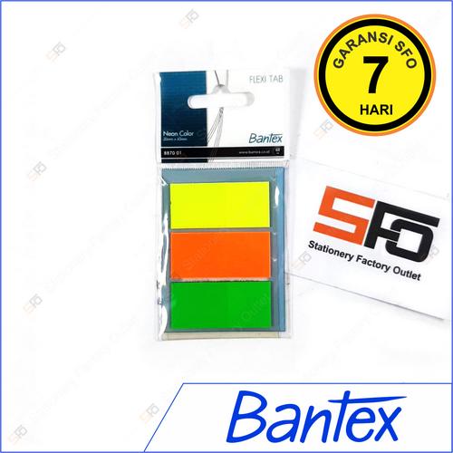 Jual Index Tabs Bantex 3 Baris - Neon Colour Flexi Tab 8870 01 - Kota ...