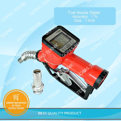 Jual Fuel Nozzle Digital, Nozzle Flow Meter Digital Size 1 Inch - Kota ...