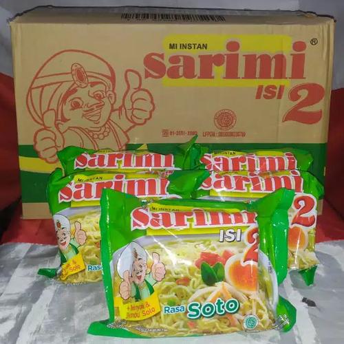 Jual Sarimi Isi 2 Rasa Soto Mie Instant 1 dus isi 24 | Sarimie Kuah ...