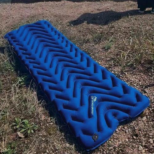 Jual Matras angin atau sleeping pad green summer bonus repair kit ...