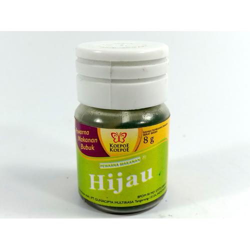 Jual Warna Bubuk Kupu - Kupu 8 Gr/Pewarna Makanan - Hijau - Kab ...