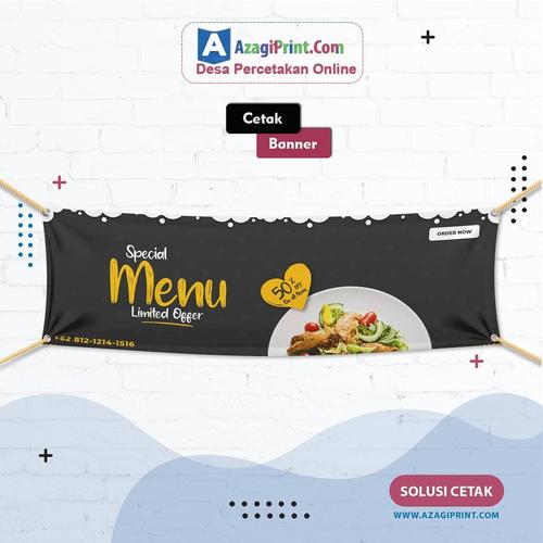Jual Cetak Spanduk/Banner Custom Dengan Desain + Revisi Link - Jakarta ...