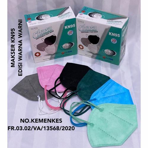 Jual Masker 5ply KN95 CHASA 3D Mask Pack 10pc - Putih - Kota Medan ...