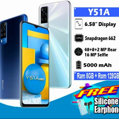 Jual VIVO Y51A 8/128GB RAM 8GB INTERNAL 128GB GRS RESMI NEW SEGEL ...