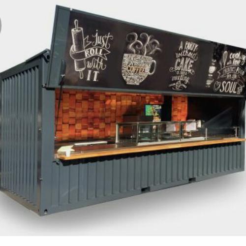 Jual Booth container, Booth container kedai/cafe custom #254 - Kab ...