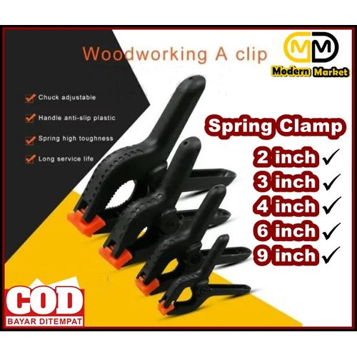 Jual SPRING CLAMP PENJEPIT KAYU/ALAT PENJEPIT KAYU/CATOK KLEM KAYU 2-9 ...