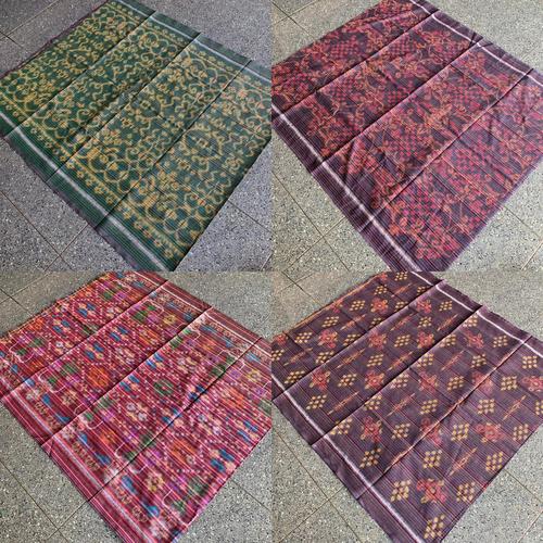 Jual Kain Tenun Endek CSM Rang-rang Ethnic Nusantara - 4 varian - Hijau ...