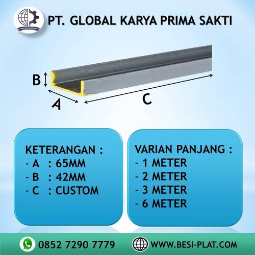 Jual Besi Unp 65 x 6 Meter - Kota Tangerang - global_karya_prima_sakti ...