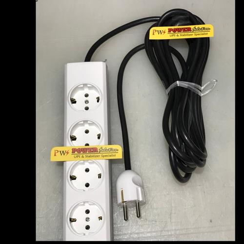 Jual Kabel listrik extension tambahan kabel roll 3x1.5mm 4 Lubang Broco ...