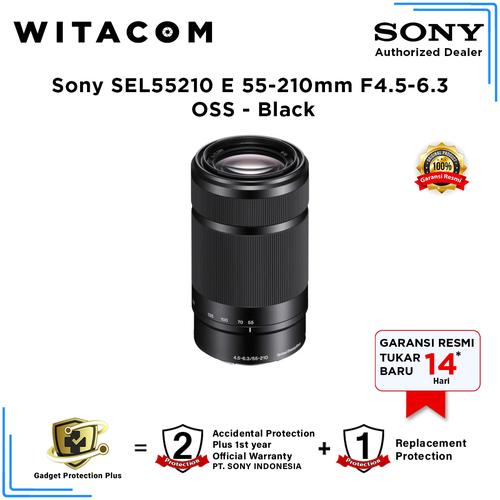 Promo Sony SEL55210 E 55-210mm F4.5-6.3 OSS - Black Cicil 0% 3x ...