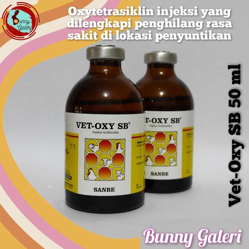 Jual Antibiotik Oxytetracycline Injeksi VET-OXY SB kemasan 50 ml - 20 ...