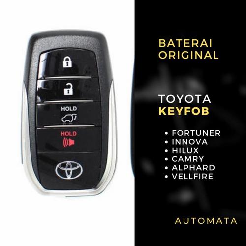 Jual Baterai Remote Kunci Toyota Innova Fortuner Hilux Alphard Vellfire ...