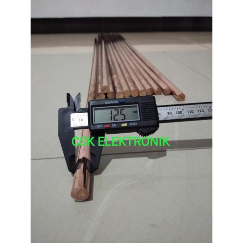Jual Rod Grounding 1/2 Inch Full ( Tembaga ) Panjang 1 Meter - Jakarta ...