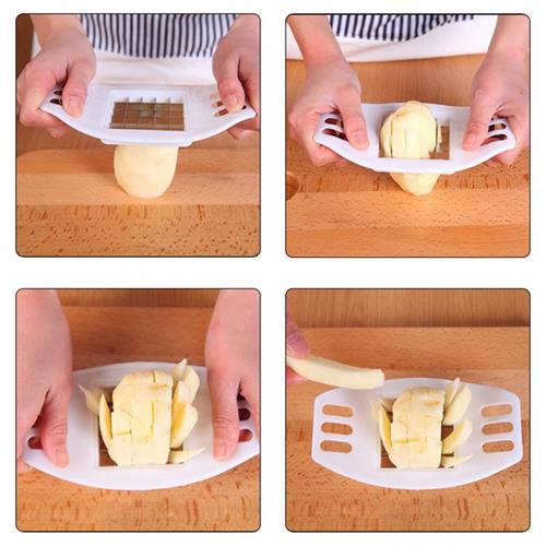 Promo Alat Potong Kentang Goreng Fries Cutter Pisau Pemotong Kentang ...